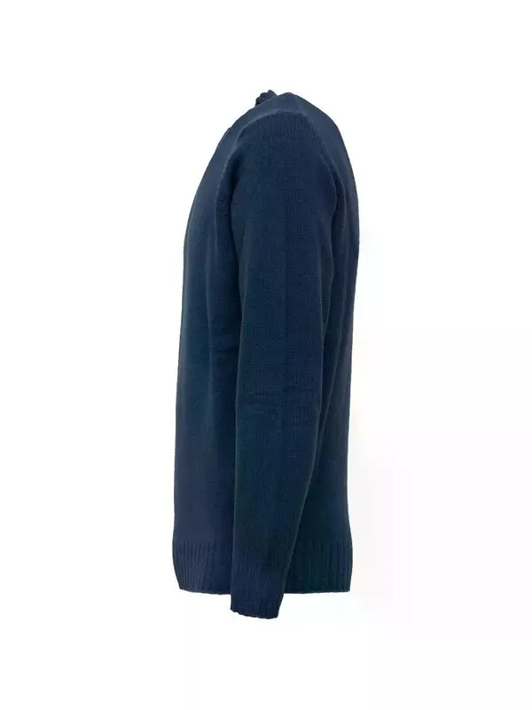 FILIPPO DE LAURENTIIS Crew-neck Ribbed-trim Sweater