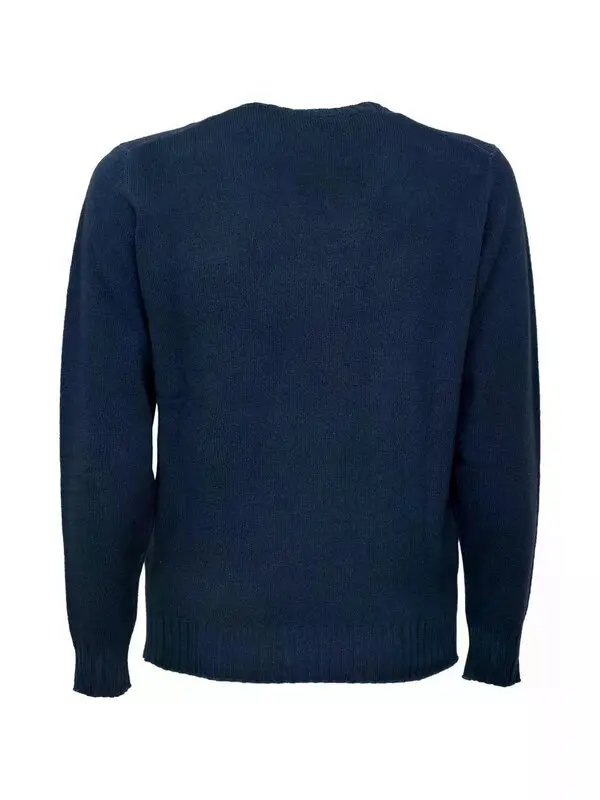 FILIPPO DE LAURENTIIS Crew-neck Ribbed-trim Sweater
