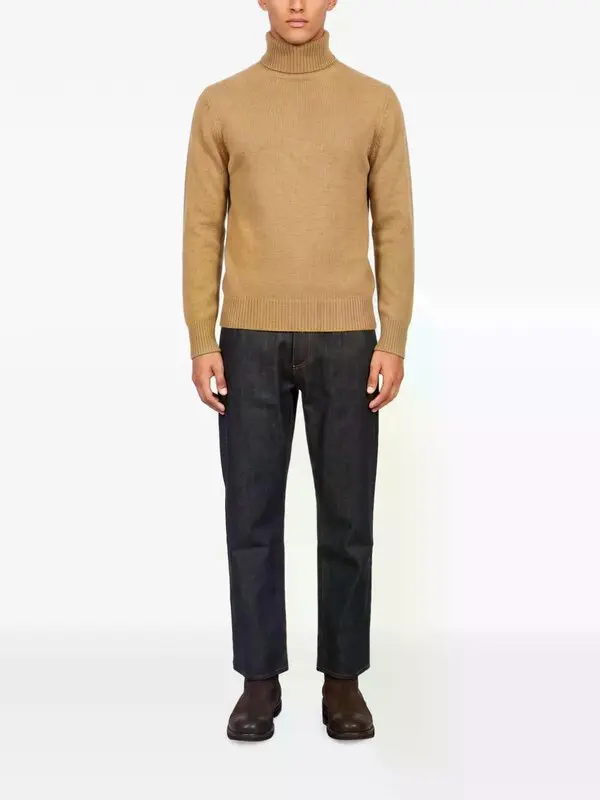 You Must Create Bea Roll-neck Raglan-sleeve Sweater