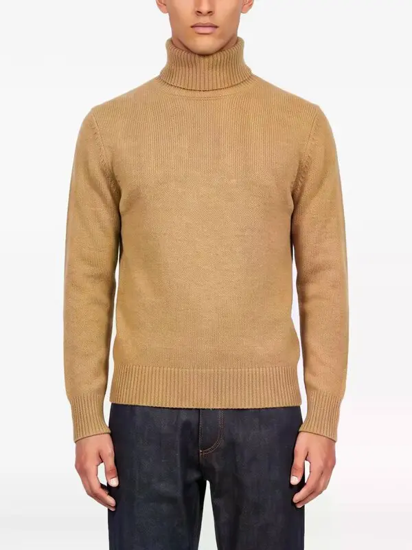 You Must Create Bea Roll-neck Raglan-sleeve Sweater