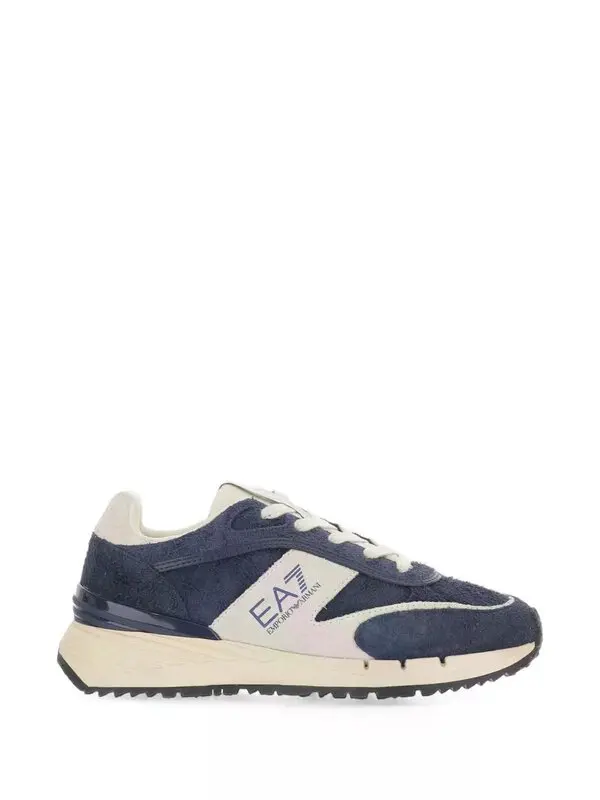 EA7 Otg Low-top Leather Sneakers