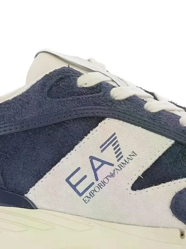 EA7 Otg Low-top Leather Sneakers