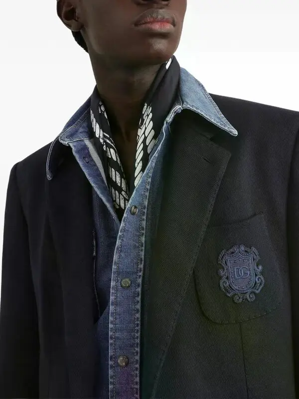 Dolce & Gabbana Portofino Single-breasted Jersey Jacket