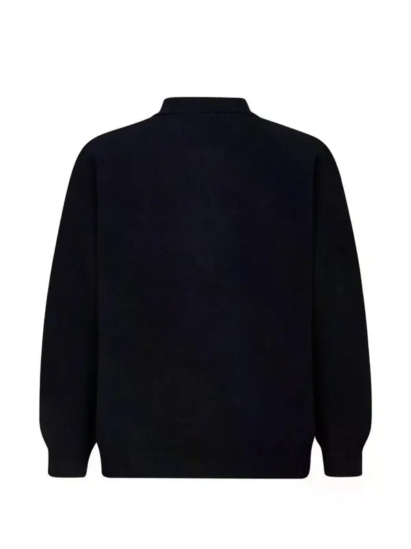 ROBERTO COLLINA Quarter-zip Chest-pocket Polo Shirt