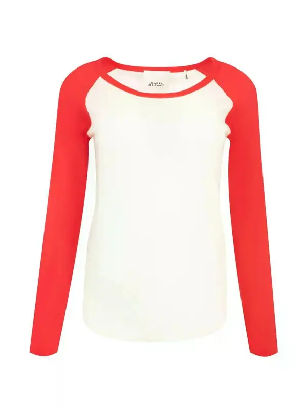 Isabel Marant Étoile Grace-gd Raglan-sleeve T-shirt - Neutrals