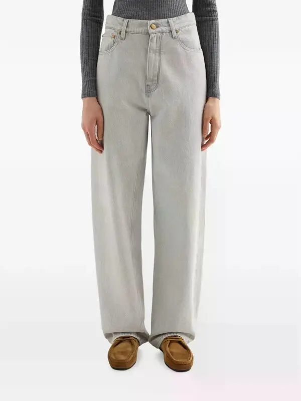 JIL SANDER Light-washed Loose-fit Jeans