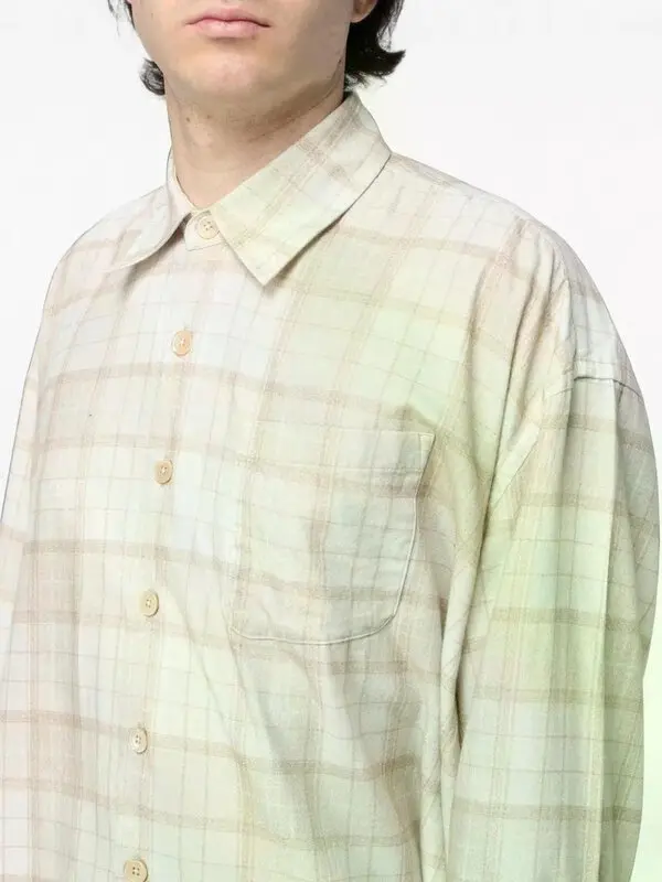 Our Legacy Borrowed Check-print Shirt