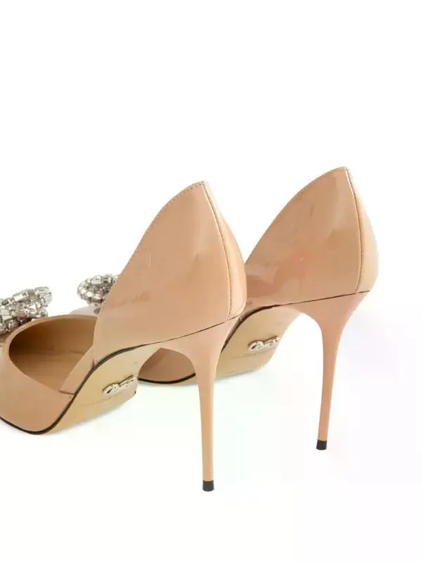 Mach & Mach Galaxy Crystal-embellished D'orsay Pumps
