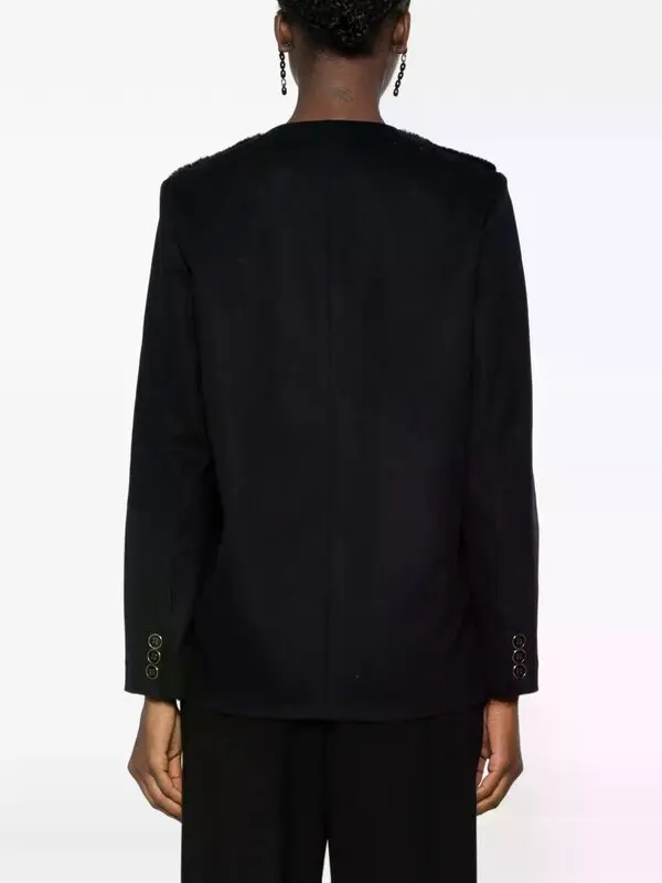 FORTE_FORTE Faux-fur Panelled Jacket