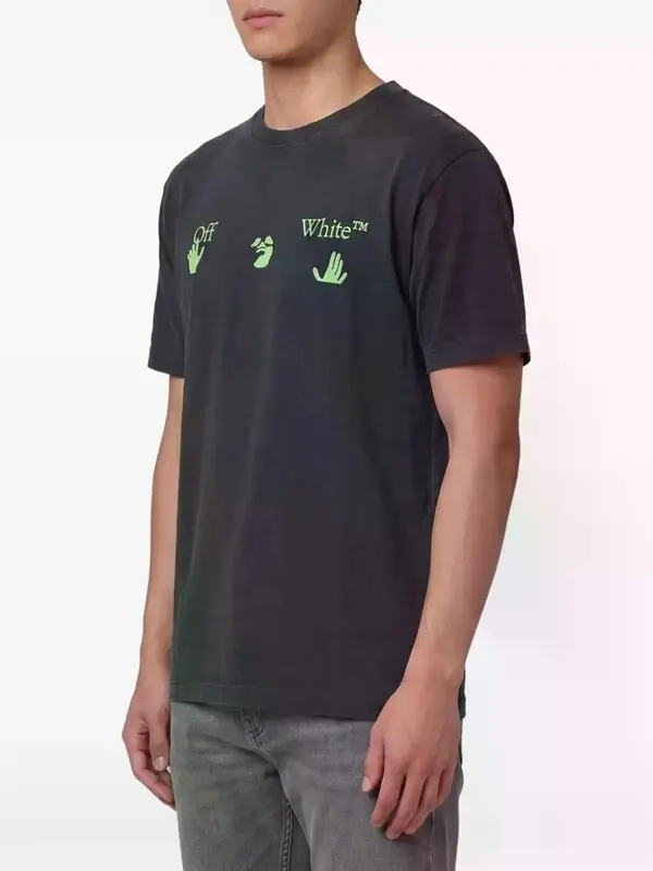 Off-White Bacco Arrow Skate Cotton T-shirt