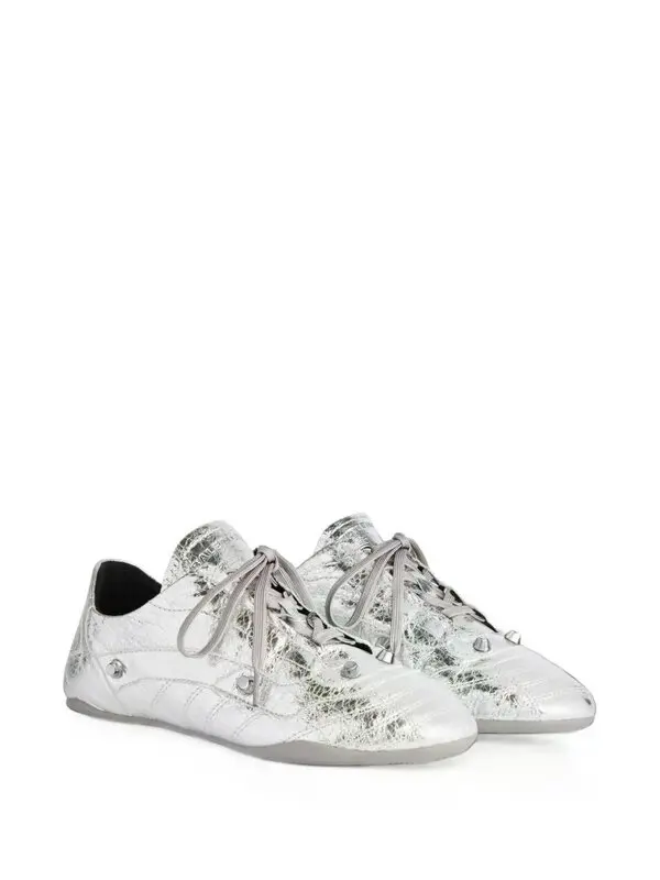 Balenciaga City Arena Leather Sneakers