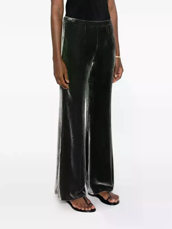FORTE_FORTE Velvet Flared Trousers