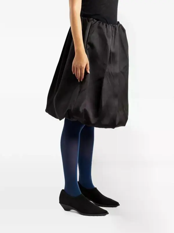 LII Gathered Midi Skirt