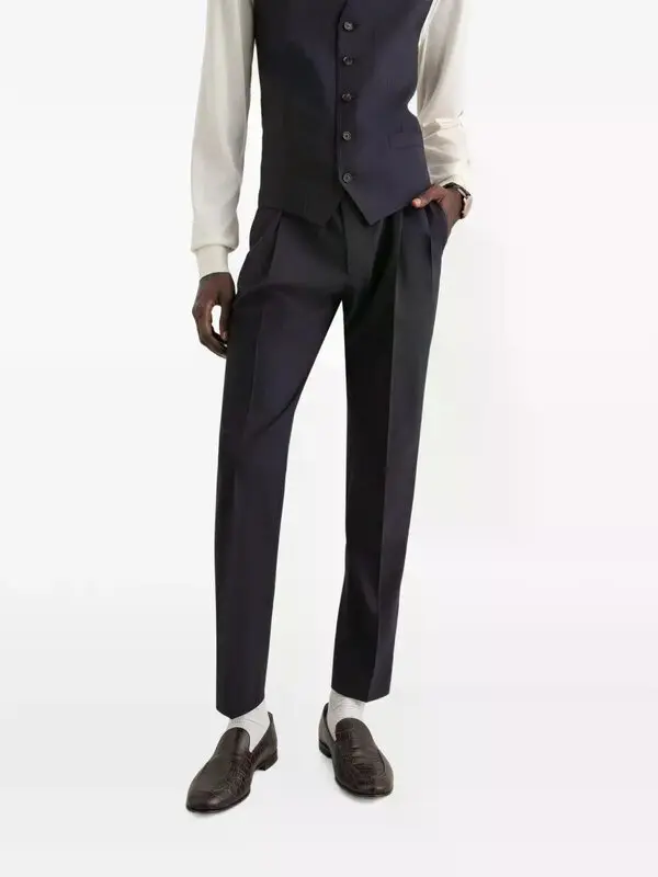 Dolce & Gabbana Single-breasted Sicilia Light Pinstripe Wool Suit