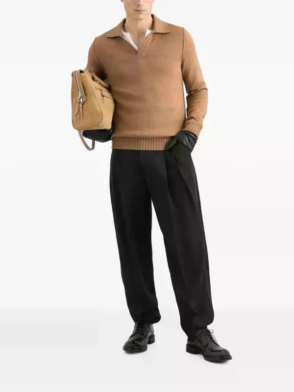 Dolce & Gabbana Virgin-wool Polo Shirt