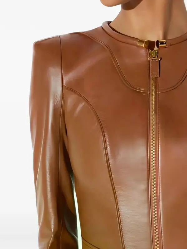 Elisabetta Franchi Leather Jacket