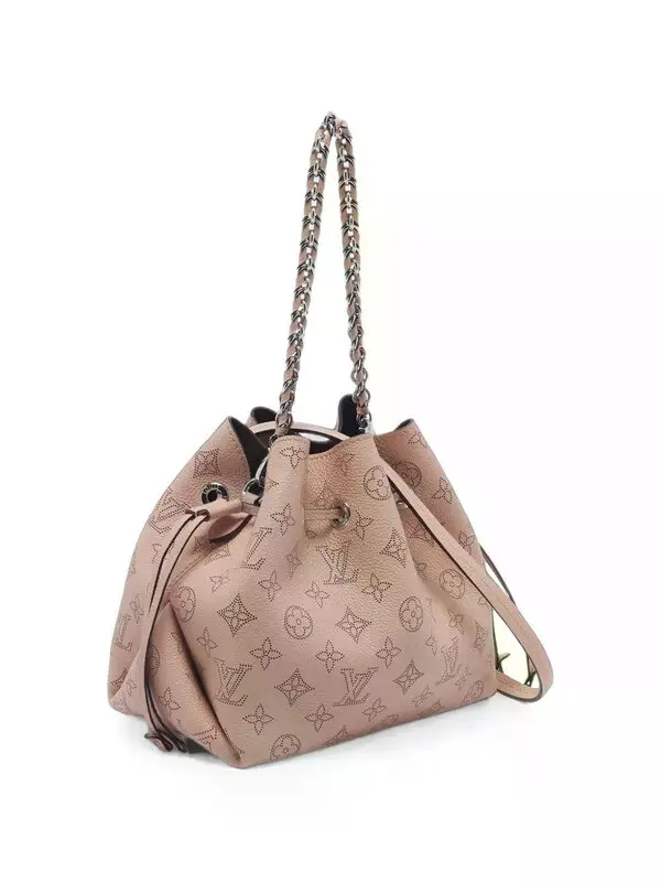 LOUIS VUITTON Bella Jasmin Monogram Mahina Bucket Bag