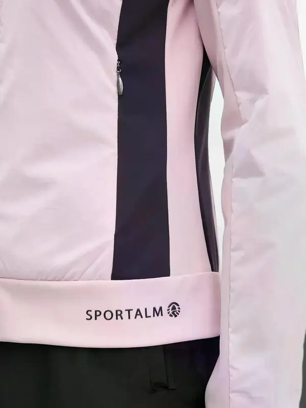 SPORTALM Logo-tape Zip-up Jacket