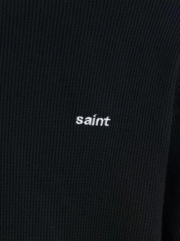 SAINT MXXXXXX Logo-print Thermal Sweater