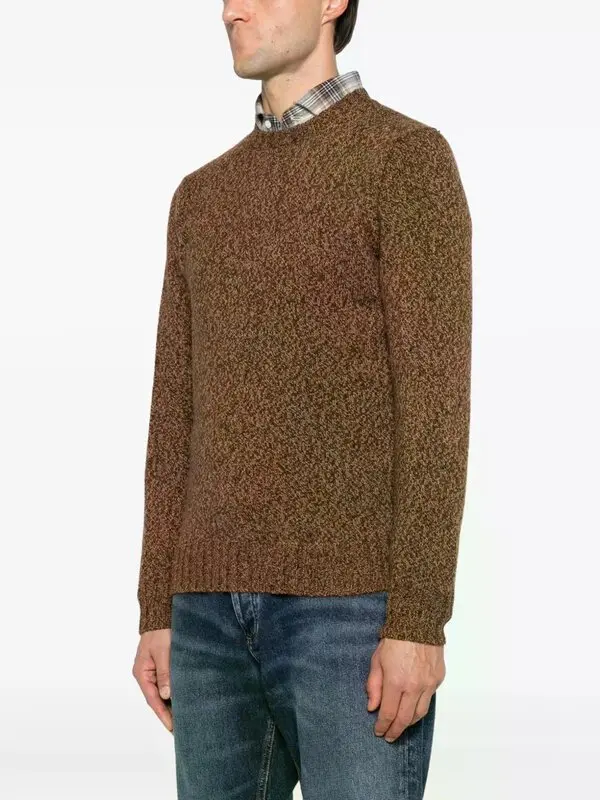 FILIPPO DE LAURENTIIS Mélange-knit Sweater