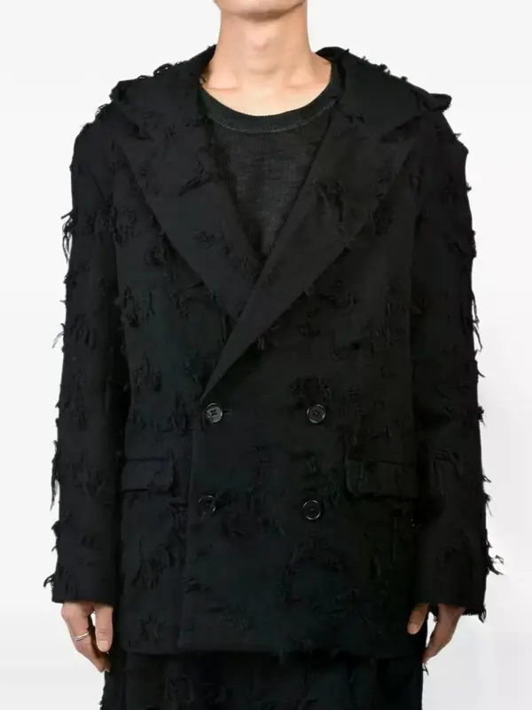 FILTH Boro Jacquard Double-breasted Jacket