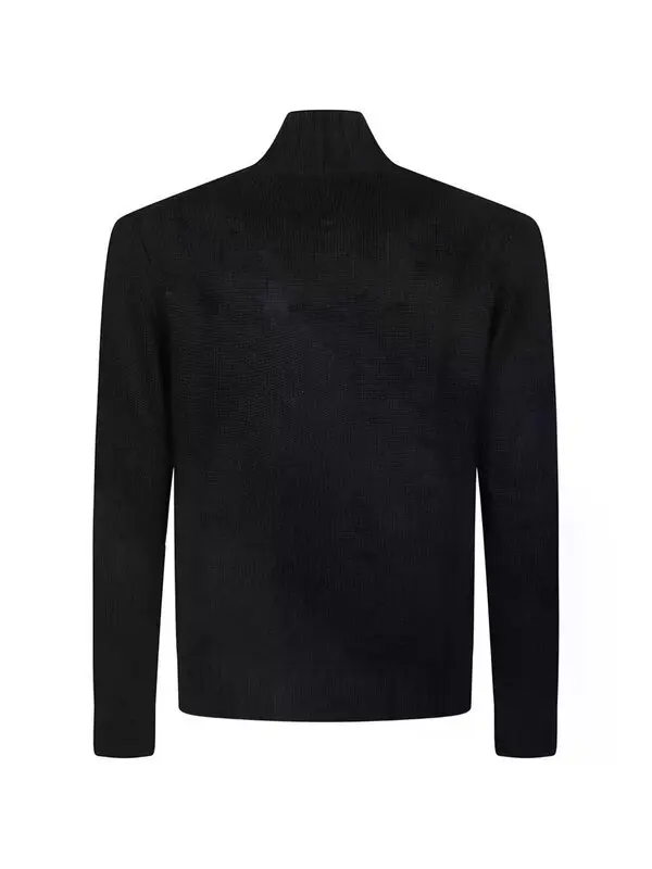 BALLANTYNE High-neck Ribbed-trim Sweater