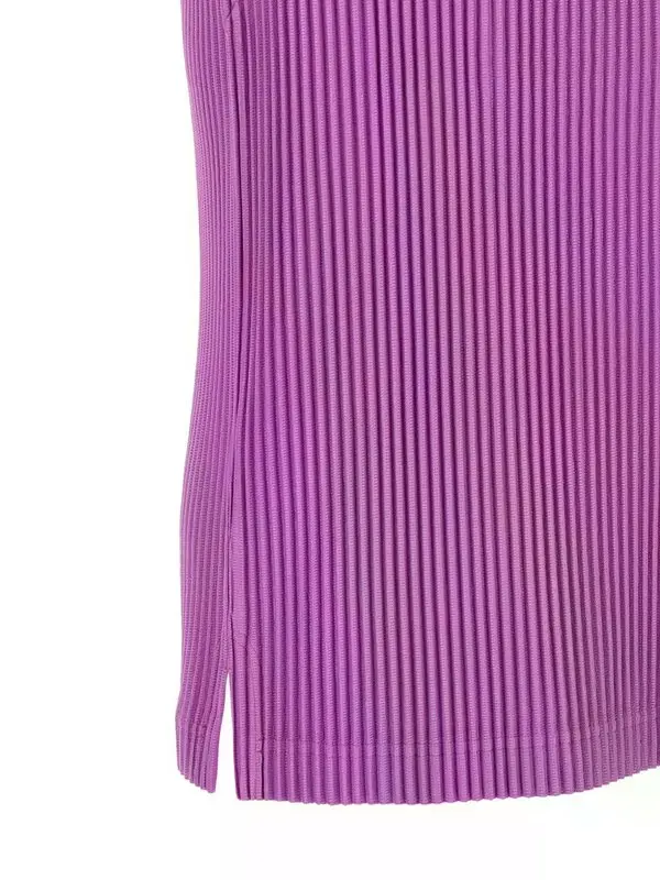 Issey Miyake Pleated Sleeveless Sweater