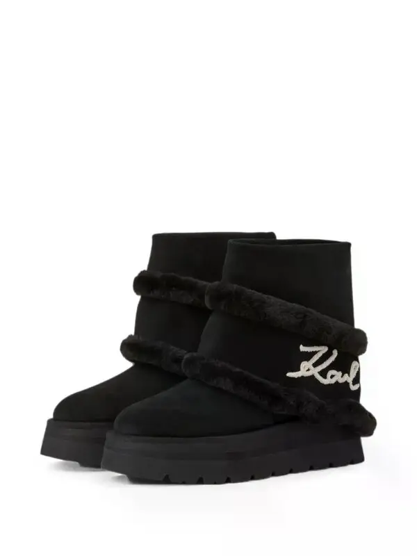 Karl Lagerfeld Skylar Fold-down Mid Boots