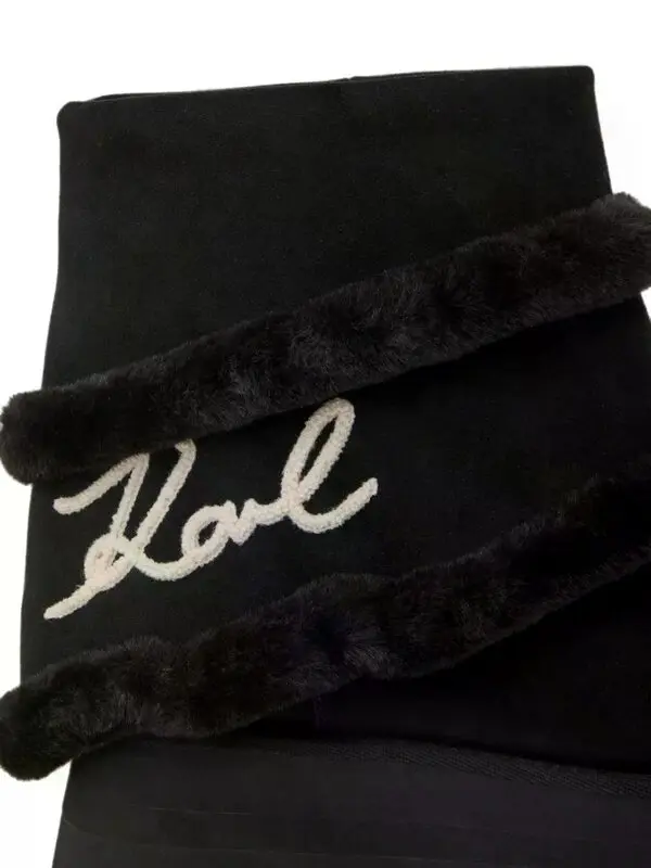 Karl Lagerfeld Skylar Fold-down Mid Boots