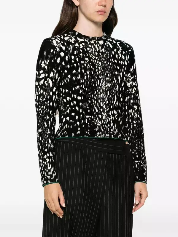 TOM FORD Lynx Jacquard Cardigan