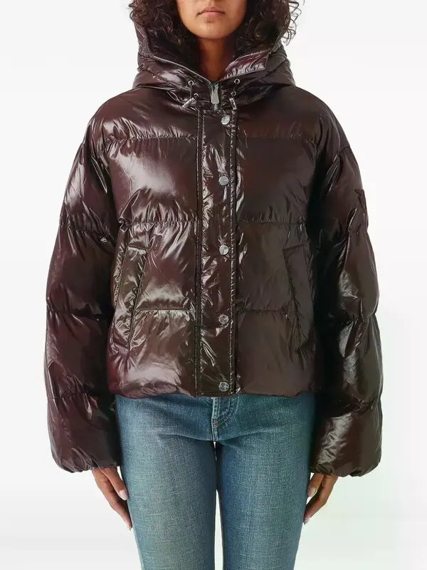 Pinko Quilted Hooded Jacket