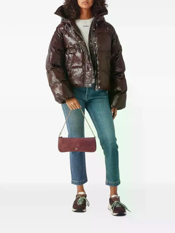 Pinko Quilted Hooded Jacket