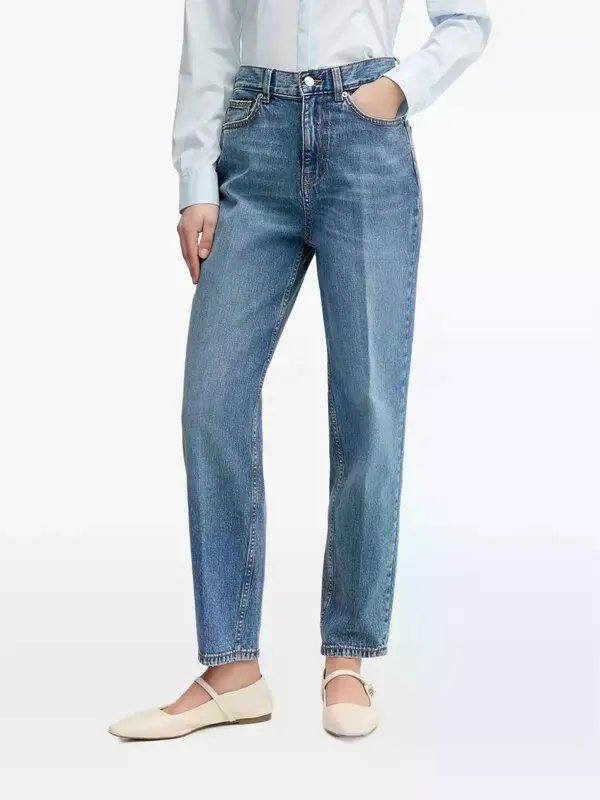 Sisley Pressed-crease Five-pocket Jeans