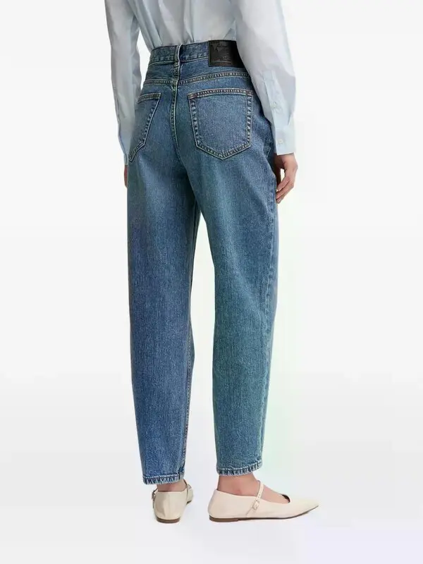 Sisley Pressed-crease Five-pocket Jeans