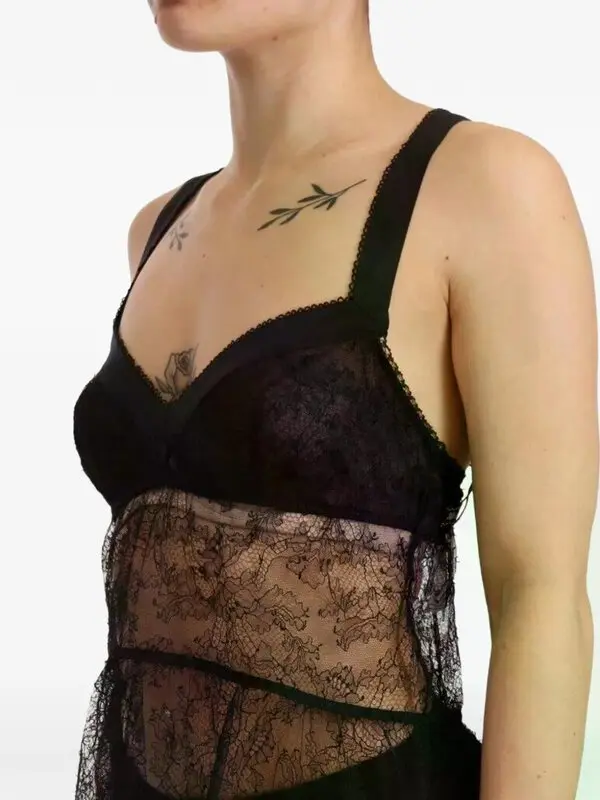 Dolce & Gabbana Lace Sleeveless Top