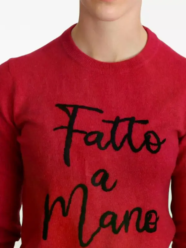 Dolce & Gabbana Embroidered-detail Sweater