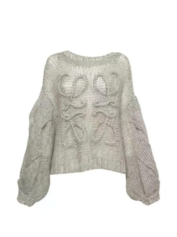 Loewe Anagram-detail Oversized Sweater