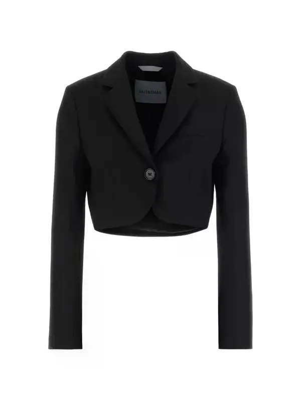 Balenciaga Cropped Single-breasted Jacket