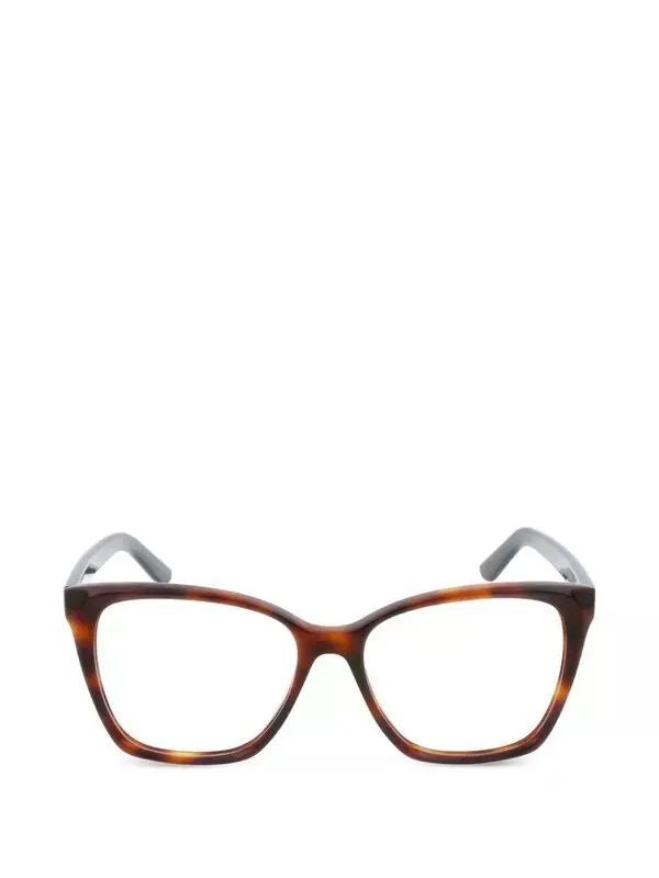 Karl Lagerfeld Tortoiseshell-effect Cat-eye Glasses