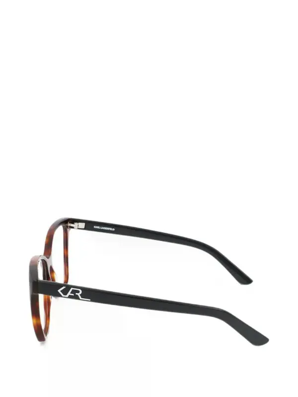 Karl Lagerfeld Tortoiseshell-effect Cat-eye Glasses