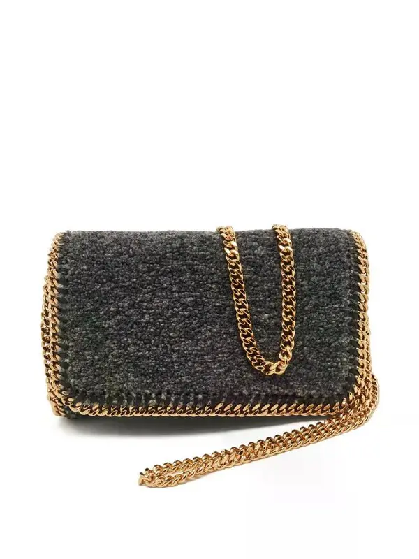 Stella McCartney Falabella Shearling Shoulder Bag