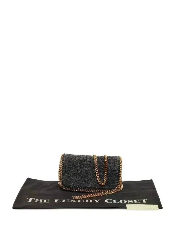 Stella McCartney Falabella Shearling Shoulder Bag