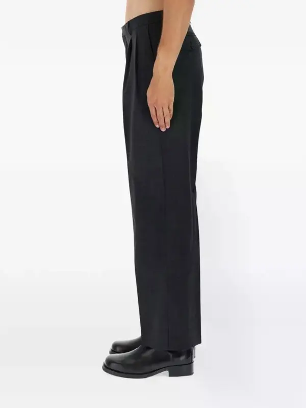 SUNFLOWER Wide-leg Pleated Trousers