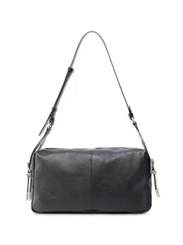 Pinko Keeper Bag Medium Shoulder Bag In New Biker Leather
