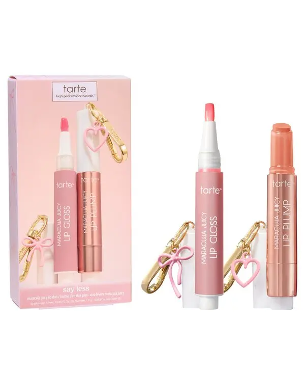 TARTE COSMETICS 2-piece Say Less Maracuja Juicy Lip Duo Set - Assorted