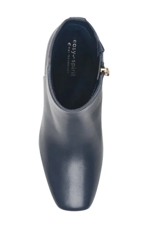 Easy Spirit Aurore Leather Bootie - Dark Blue