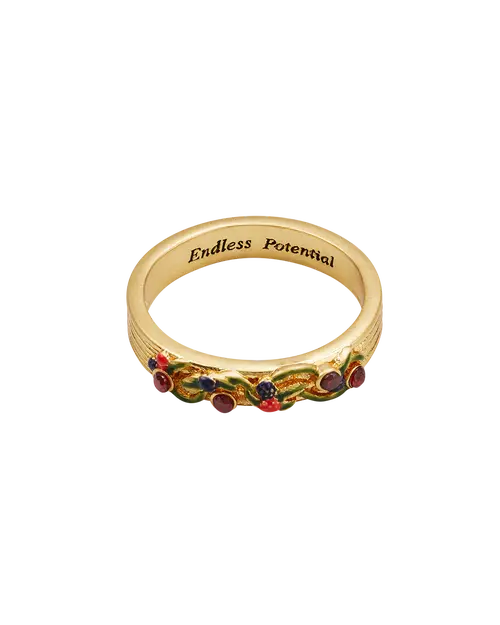 FABLE ENGLAND Orla Hedgerow Ring