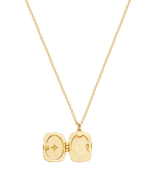 FABLE ENGLAND Orla Hedgerow Locket Necklace