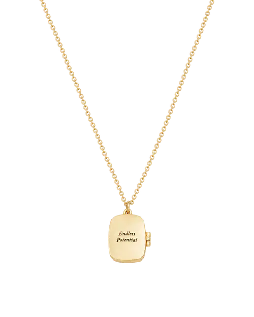 FABLE ENGLAND Orla Hedgerow Locket Necklace