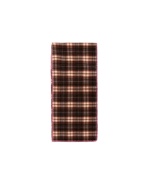 FABLE ENGLAND Check Hooded Scarf